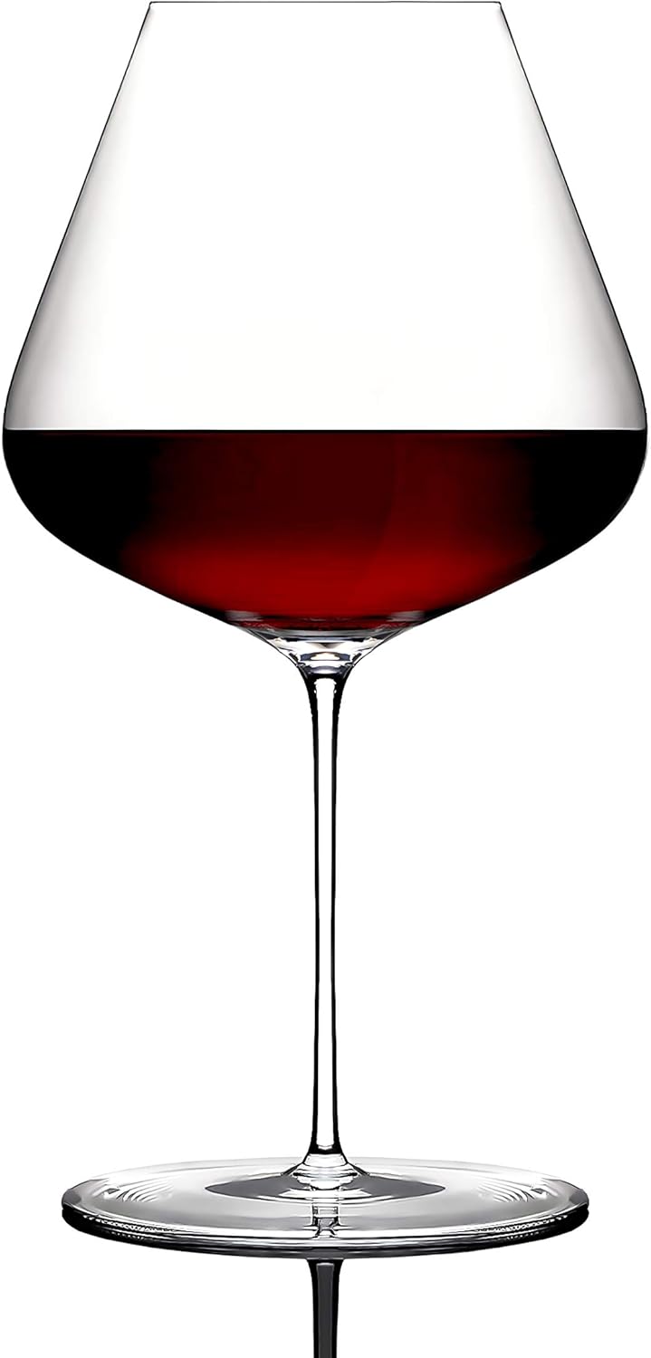 Amazon.com | Burgundy - 2 Pack: Wine Glasses