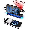 Amazon.com: Projection Clock for Bedroom Ceiling, 6.5'' LED Digital ...