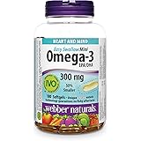 Webber Naturals Omega-3 300 mg Mini, 220 Clear Enteric No Fishy ...