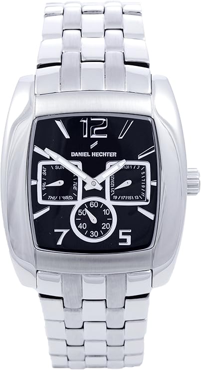 Daniel Hechter Men's Quartz Watch Analogue Display and Stainless Steel ...