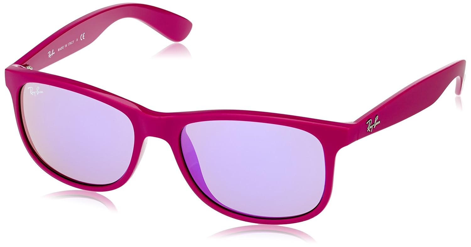 Buy RayBan Unisex Pink Wayfarer Sunglasses RB-4202-6071-4V at Amazon.in