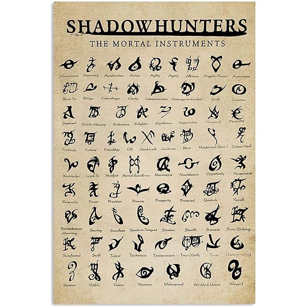 Runes Mortal Instruments Meanings