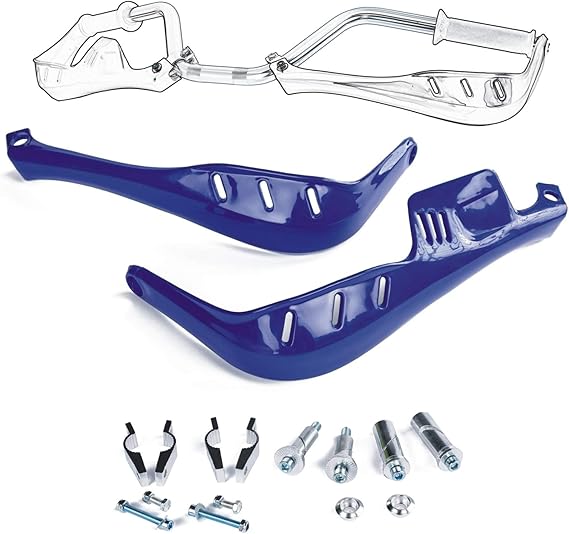 Protège Main Protecteurs Poignée Guidon Moto Motocross Universel Enduro ...