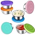 Amazon.com: 6Pack 1.6oz Small Condiment Containers with Lids, Salad ...