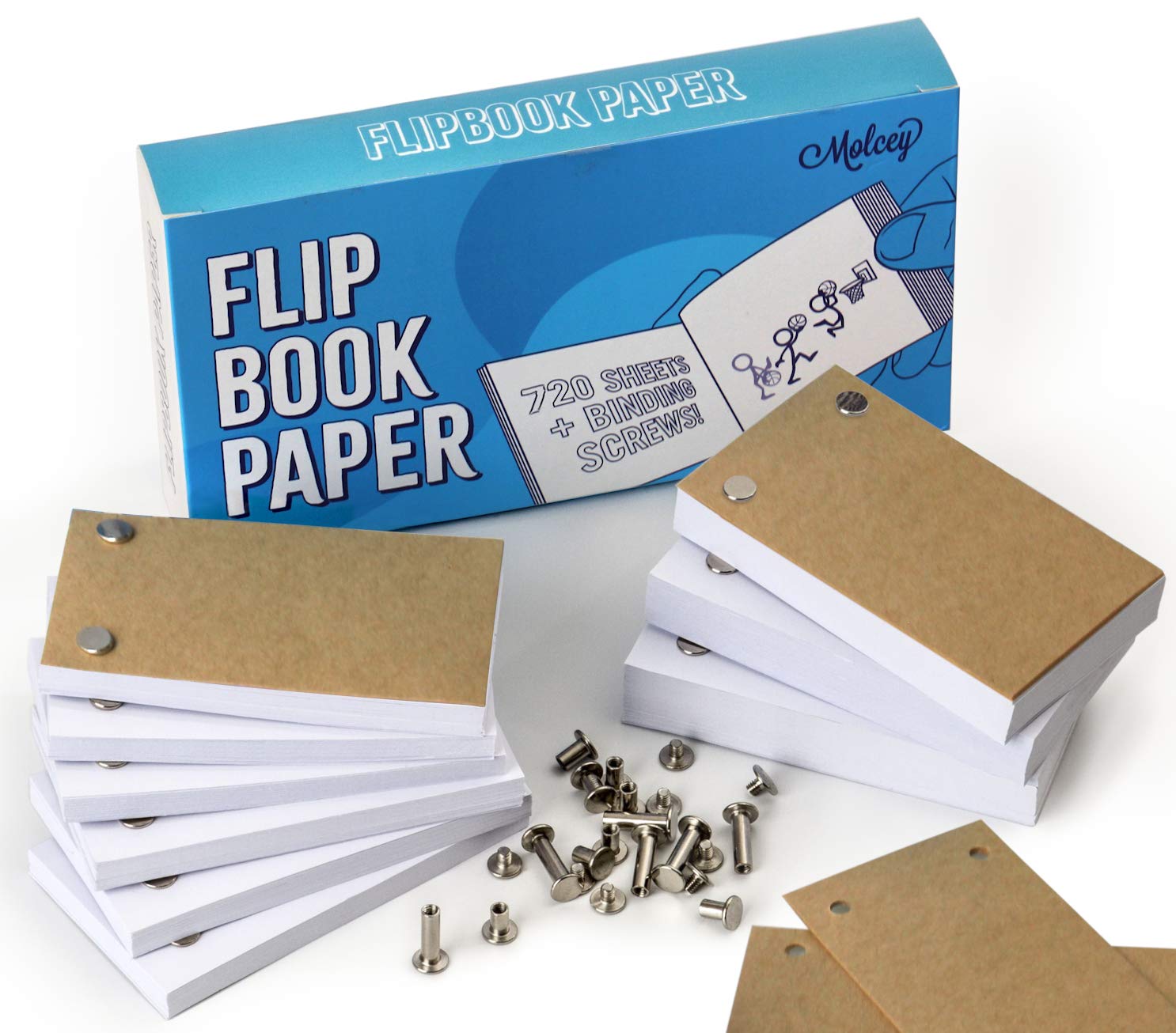 Mua Blank Flip Book Paper With Holes - 720 Sheets (1480 Pages) Flipbook ...