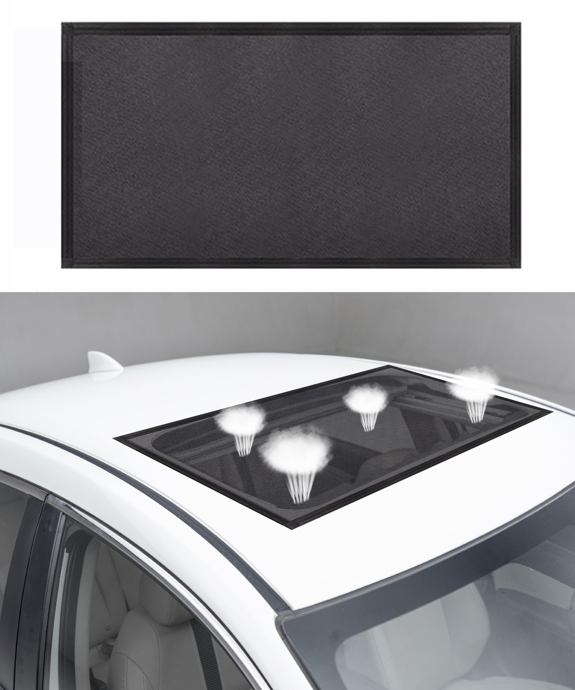 bylikeho Car Sun Shade,Car Sunroof Sun Shade,Car Window Shades,Car ...