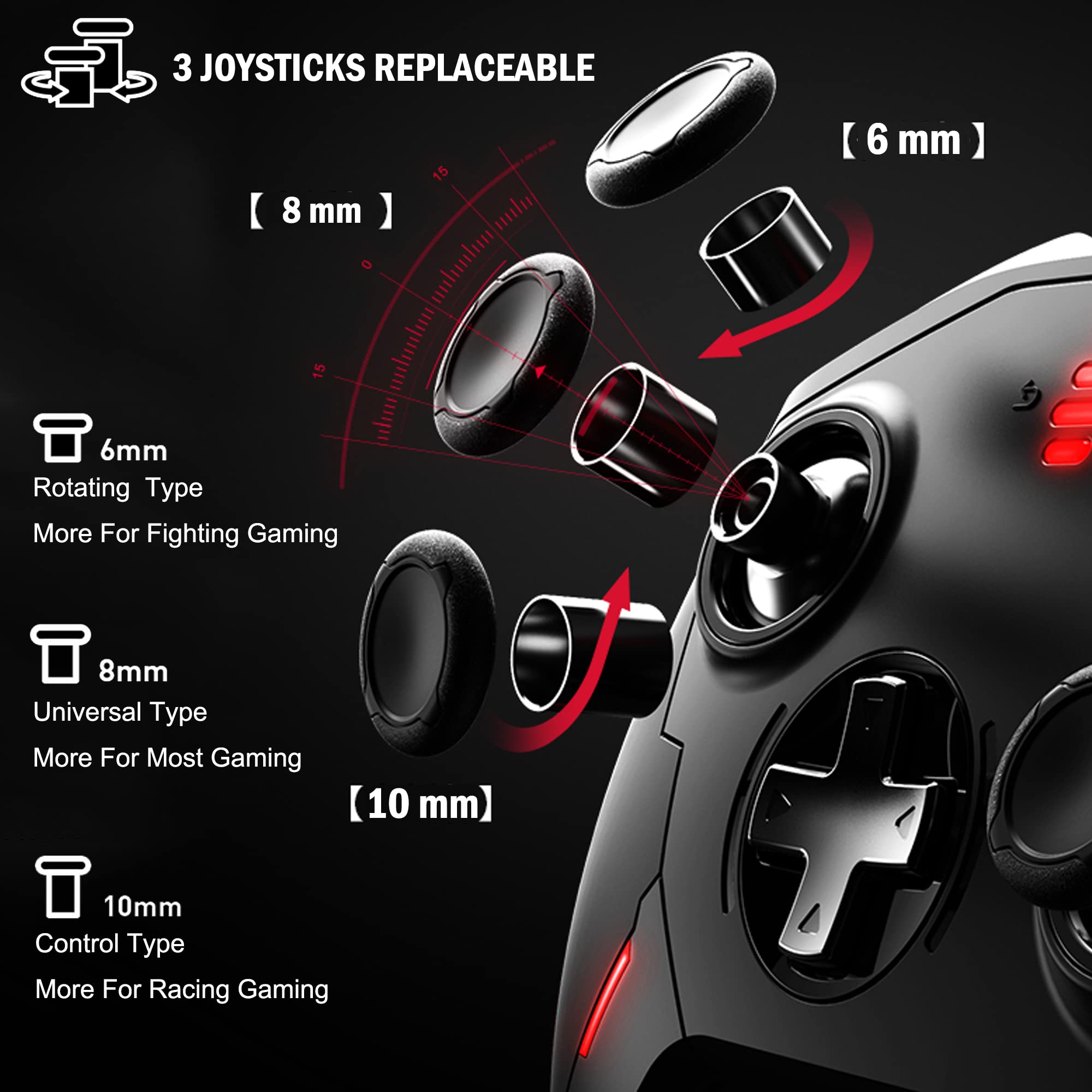 Mua BEITONG Zeus Elite Wireless Game Controller For PC Switch Android ...