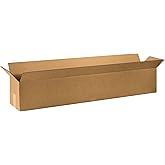 Amazon.com: BOXES FAST 48x8x8 Long Corrugated Boxes, Long, 48L x 8W x ...