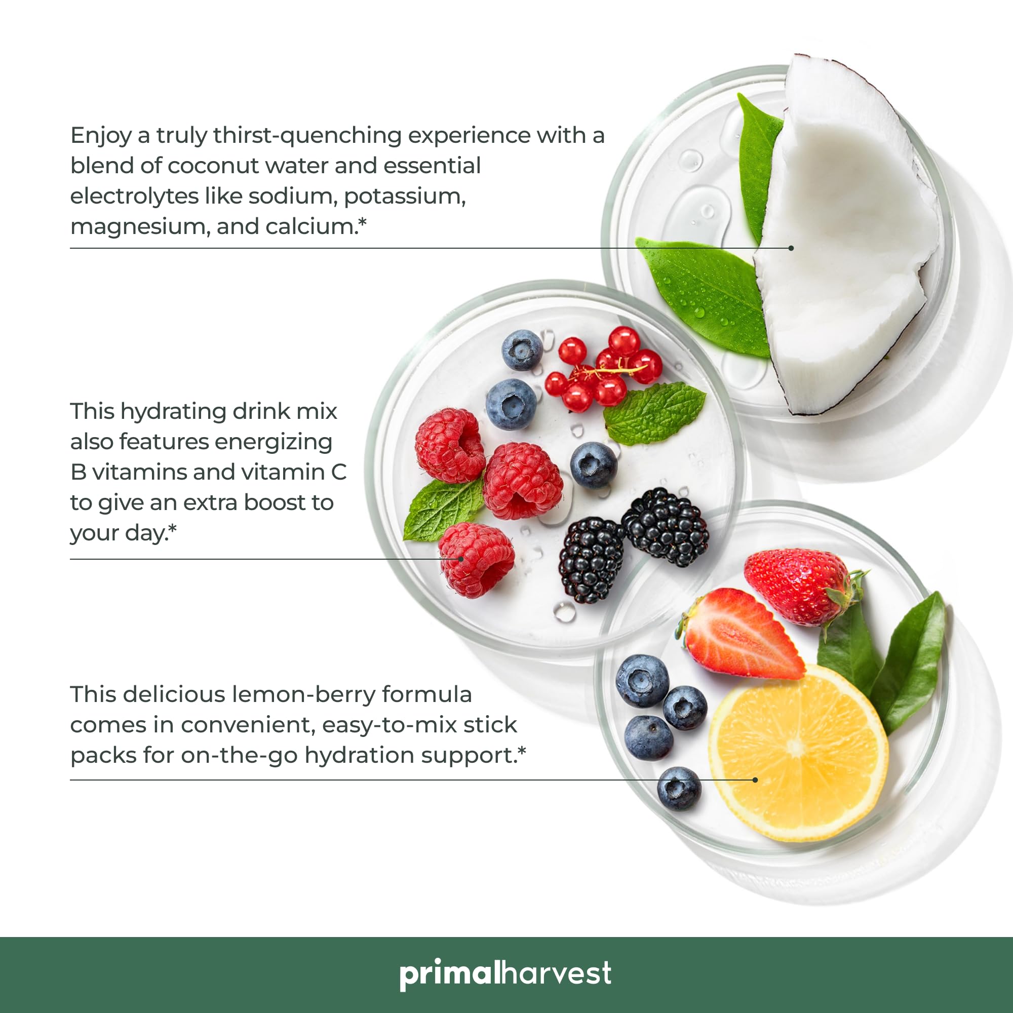 Mua Primal Harvest Primal Hydration Electrolytes Drink Packets Easy to ...