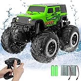 Amazon.com: YOLOPLUS+ Amphibious Remote Control Car 8WD RC Monster ...