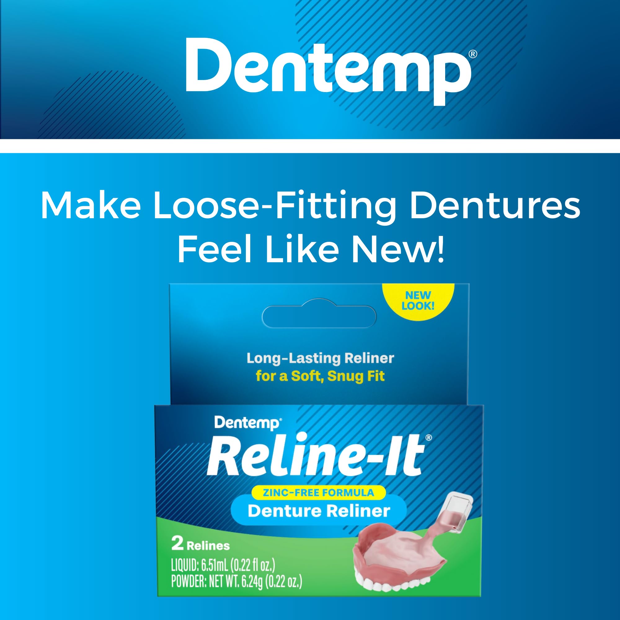 Mua Denture Reline Kit - Advanced Formula Reline It Denture Reliner ...