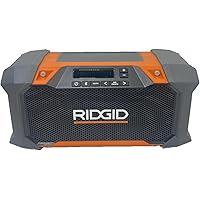 Amazon.com: RIDGID 18V Hybrid Jobsite Radio with Bluetooth Technology ...