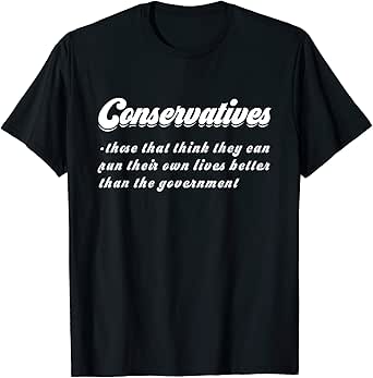 Amazon.com: Conservatives definition Conservatism Right Wing Republican ...