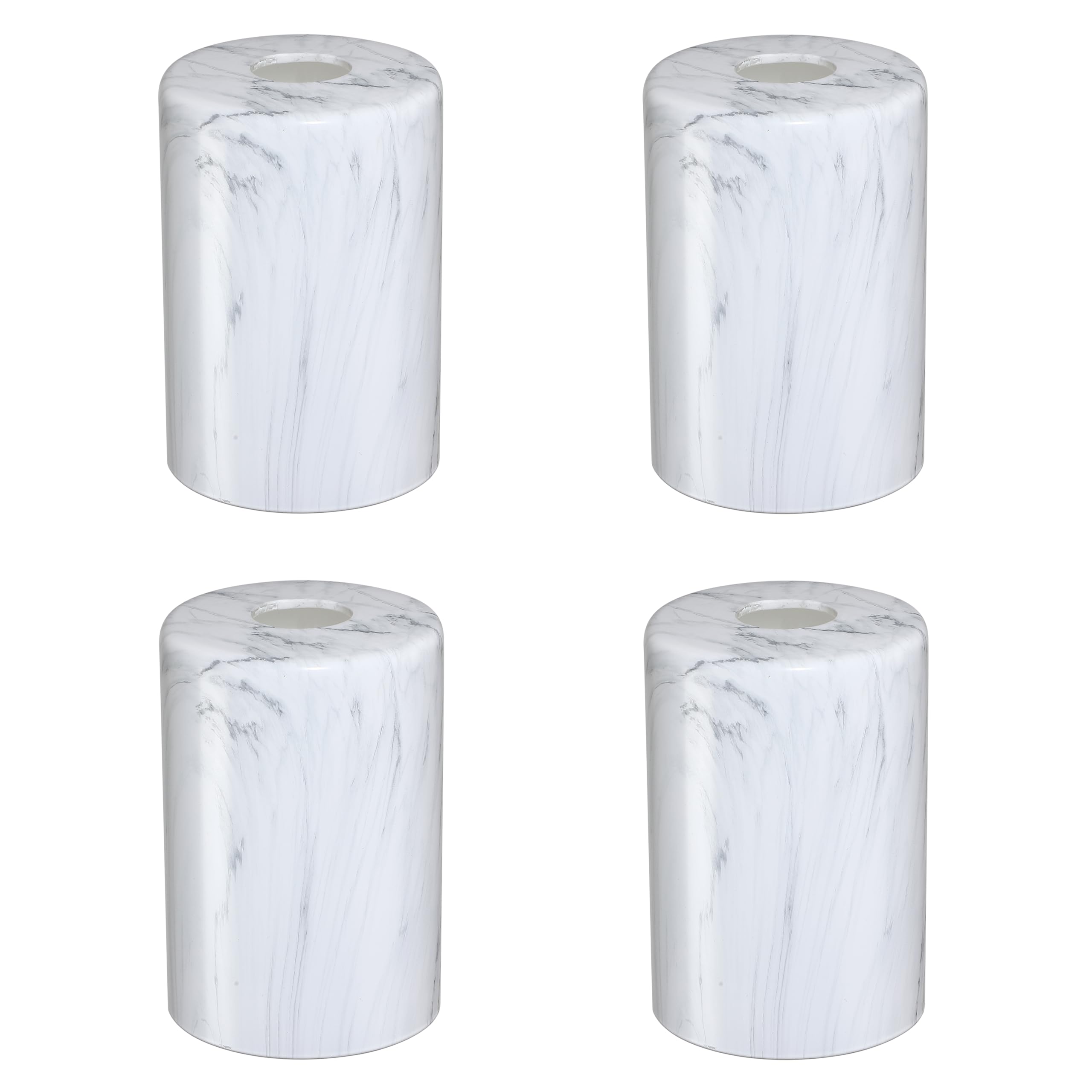 CJY CHENJINYAN 4 Pack 4 Inch Replacement Black White Marble Glass Lamp ...