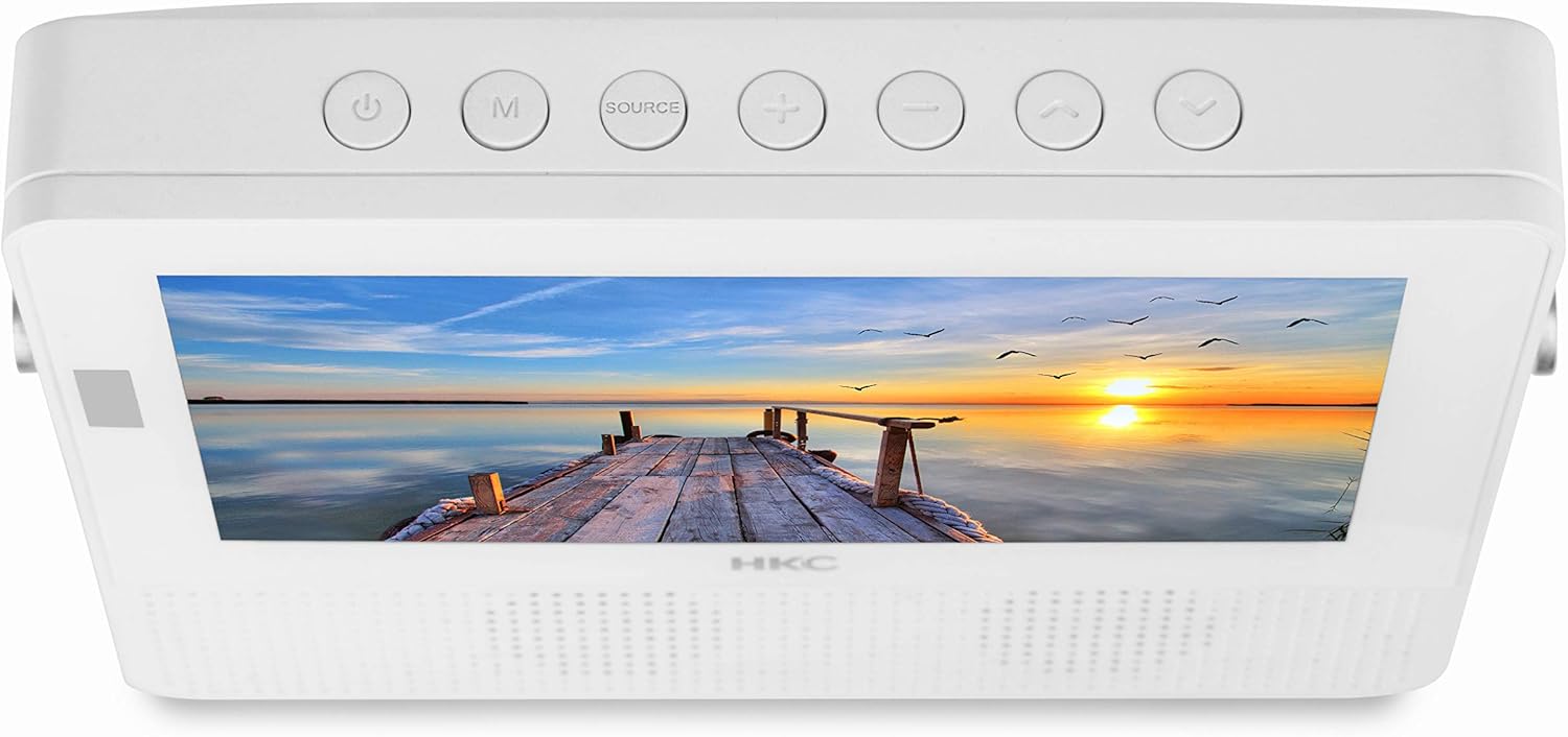 HKC P7H6 portable mini TV (7 inch HD TV) HDMI + USB, 60Hz, media player ...