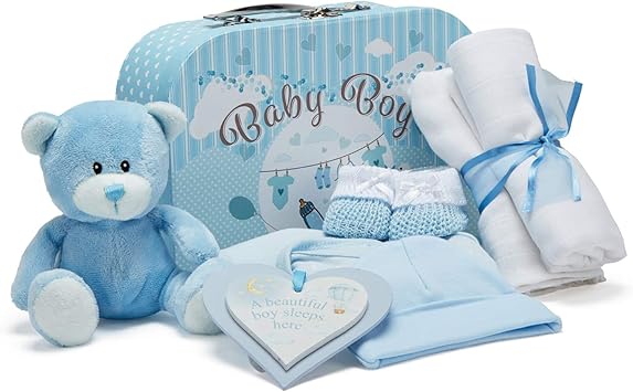 Baby Gift Set – Newborn Baby Gifts Include Baby Clothes, Muslin Cloths ...