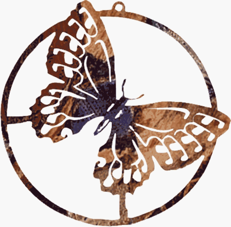 Vibrant, Unique and Trendy Metal Butterfly Wall Art
