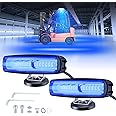 Amazon.com: FKSAFEL Magnetic LED Forklift Safety Light Blue Forklift Spot Light 1500LM Forklift ...
