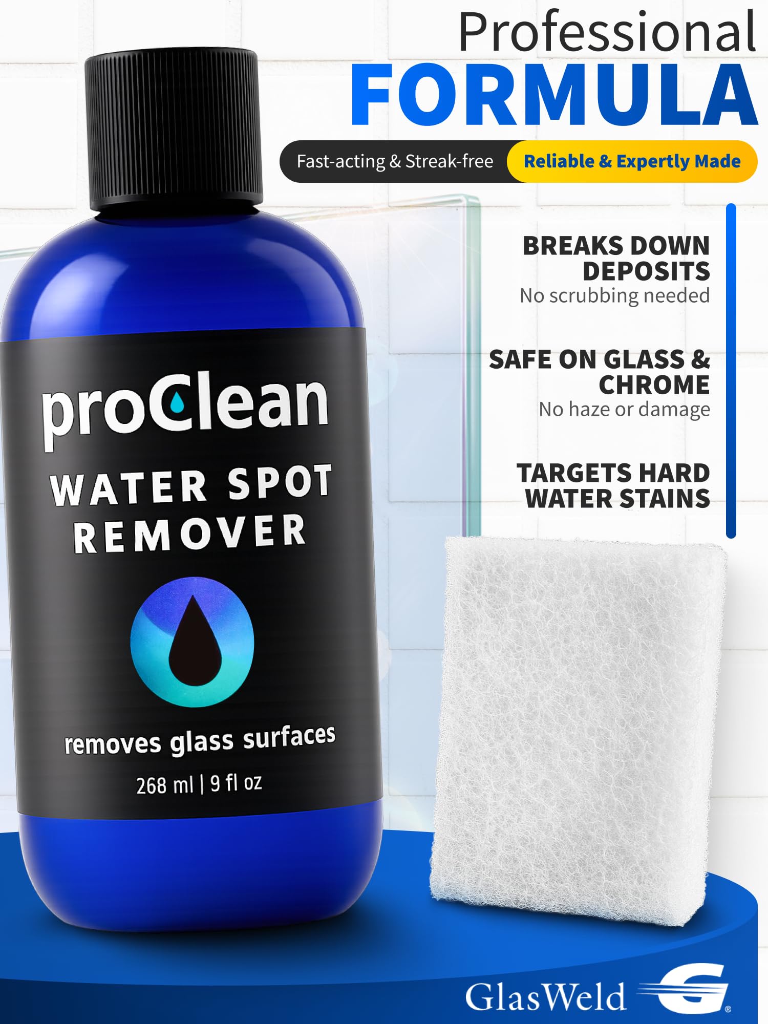 Mua GlasWeld ProClean Heavy Duty Hard Water Stain Remover - For Glass ...