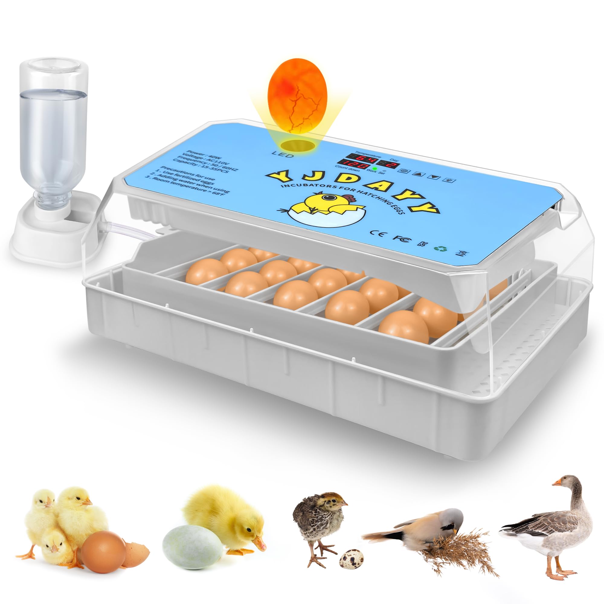 Mua Incubators for Hatching Eggs 15-35 Eggs Incubator with Automatic Egg Turning and ...