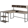 Amazon.com: Monarch Specialties Workstation for Home & Office with ...