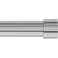 Amazon Basics 1-Inch Wall Curtain Rod with Cap Finials - 36 to 72 Inch ...