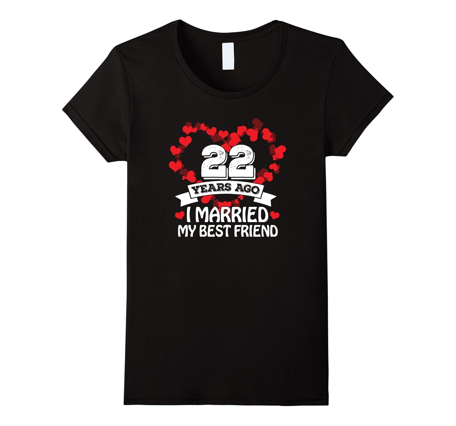22nd Wedding Anniversary Gift Ideas Husband And Wife TShirt 4LVS 22nd-wedding-anniversary-gift-ideas-husband-and-wife-tshirt-4lvs