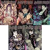 Jujutsu Kaisen Vol. 7,8,9,10,11,12 Bundle Set (6 Book Collection): Gege Akutami: Amazon.com: Books