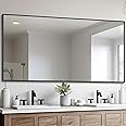 Amazon.com: DESBING Black Bathroom Mirror for Wall, 30x60 Inch ...