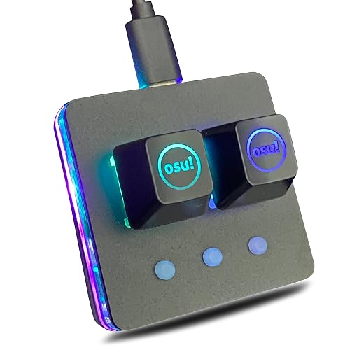 Newhui Mini 2-Key OSU! Keypad Hot Swap Mechanical Gaming Keyboard Macro ...