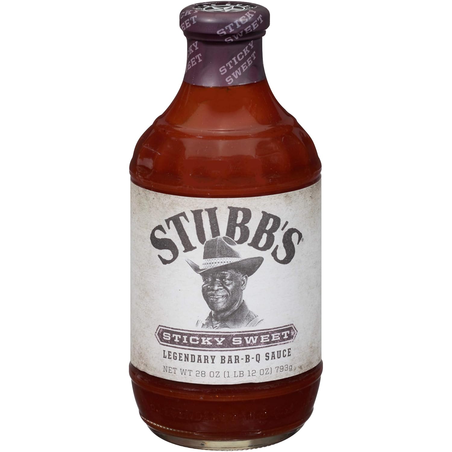 Amazon.com : Stubb's Sticky Sweet Legendary Barbecue Sauce, 28 oz ...