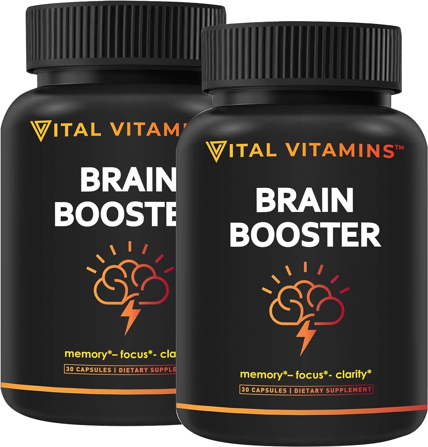 Mua Vital Vitamins Brain Supplements for Memory and Focus (2 Pack) - Nootropic Brain Support ...