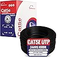 Amazon.com: 1000ft Cat5e Solid 24AWG Cable UTP Cat5 Bulk Pull Box ...