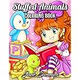 Amazon.com: Stuffed Animals: An Adorable Coloring Book with Cute ...