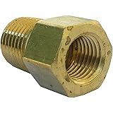 LASCO 17-5813 1/4-Inch Female Flare by 3/8-Inch Male Flare Brass Adapter - Pipe Fittings ...