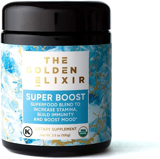 Organic Super Boost Powder Supplement | Immunity, Energy, Mood Boosting ...