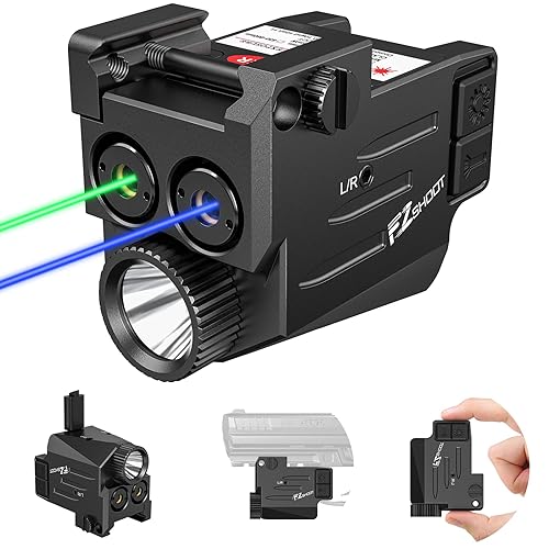 EZshoot Glock Beam Laser Flashlight Combo, 500 Lumens Pistols Laser ...