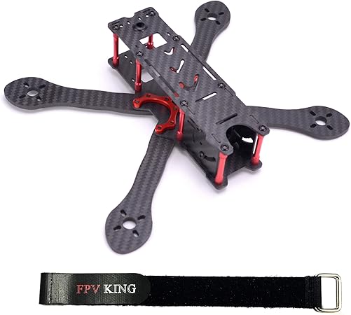 Amazon.com: FPVKing VX5 215mm FPV Racing Drone Frame Carbon Fibe 5 Inch ...