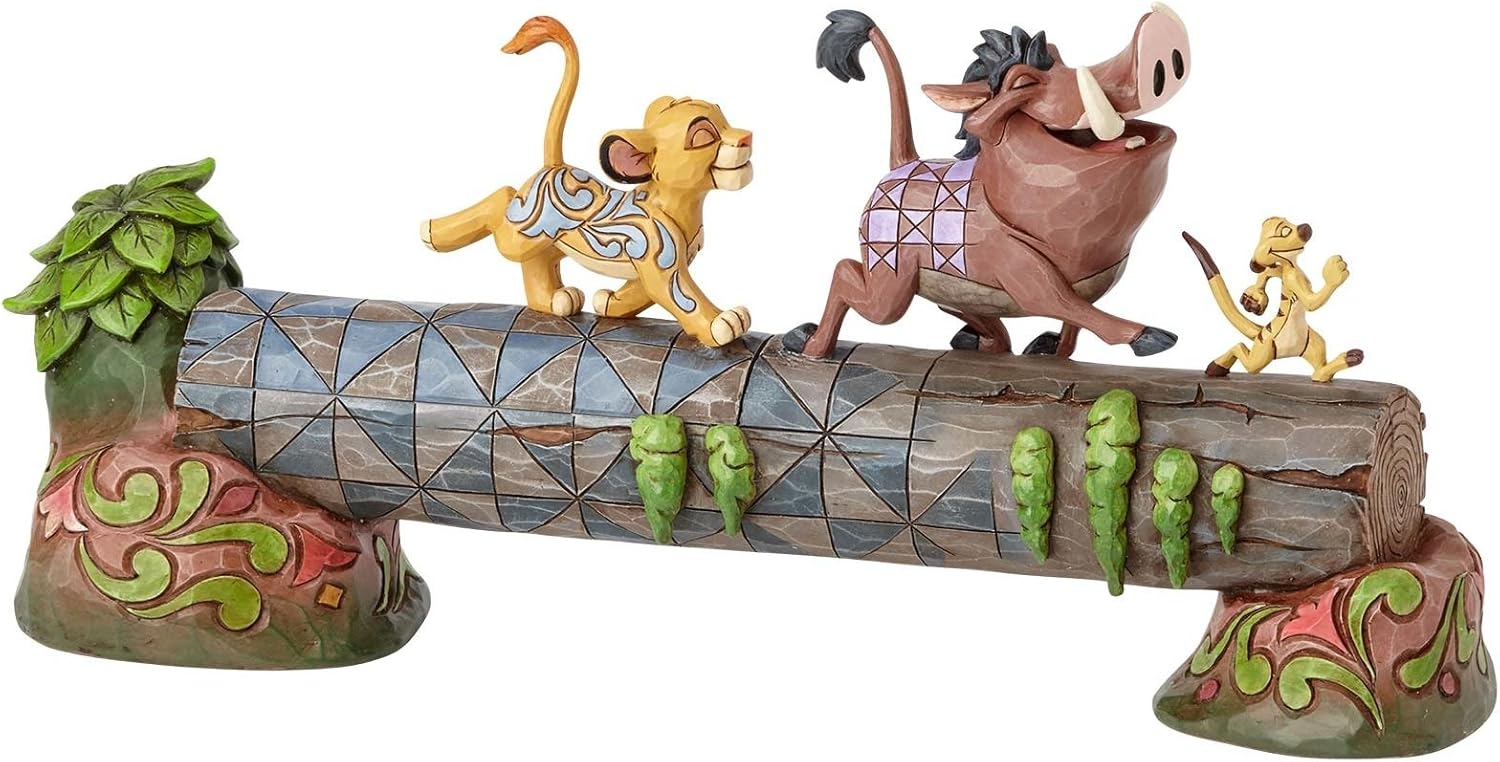 Disney Traditions Carefree Camaraderie Simba, Timon and Pumbaa Figurine ...