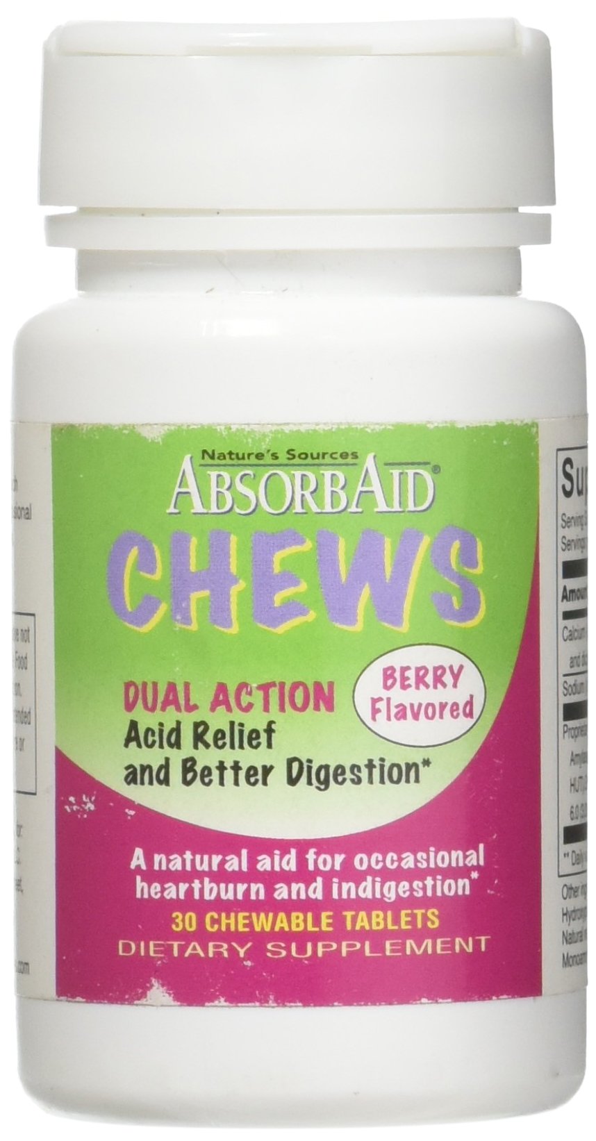 Amazon.com: Nature's Sources AbsorbAid Digestive Support - 90 Vcaps ...