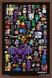 Amazon.com: Trends International Minecraft - Mobbery Wall Poster, 22. ...