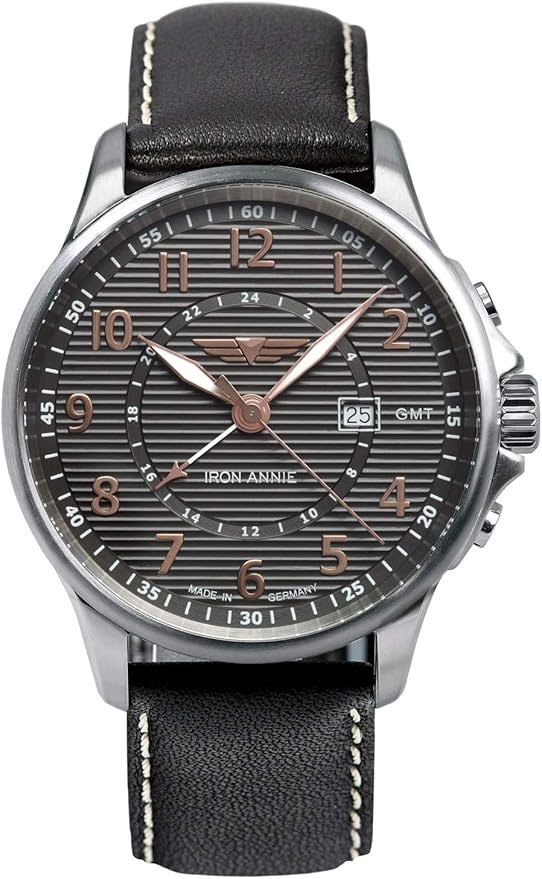 Iron Annie Iron Annie Men's Watch Series Corrugated Plate GMT Date 5840 ...