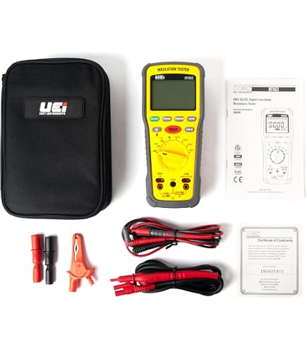 Voltage Tester Ht2670 2500V Digital Megger High Voltage Insulation ...
