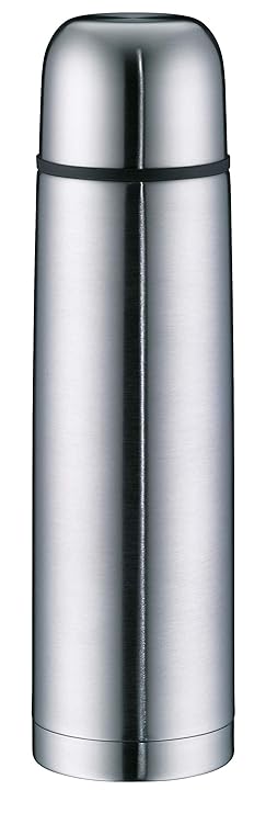 Alfi isoTherm Eco Insulated Thermos Flask 1.0 L Matted Stainless Steel ...