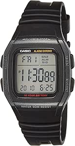 Relogio Masculino Casio Digital Standard W-96H-1Bvdf - Preto: Amazon.com.br: Amazon Moda