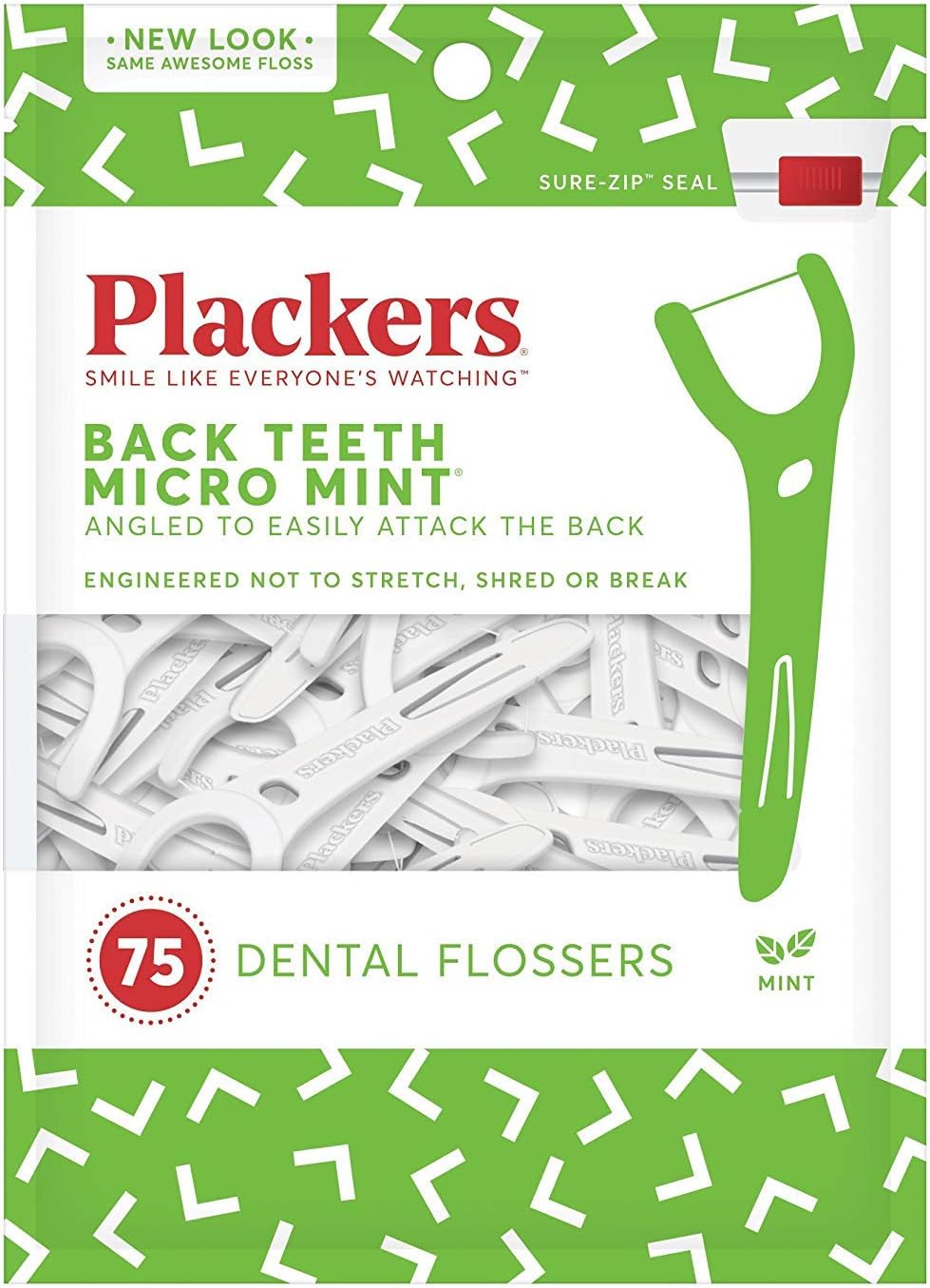 Plackers Flosser Right Angle 75 Count: Amazon.com.au: Health & Personal ...