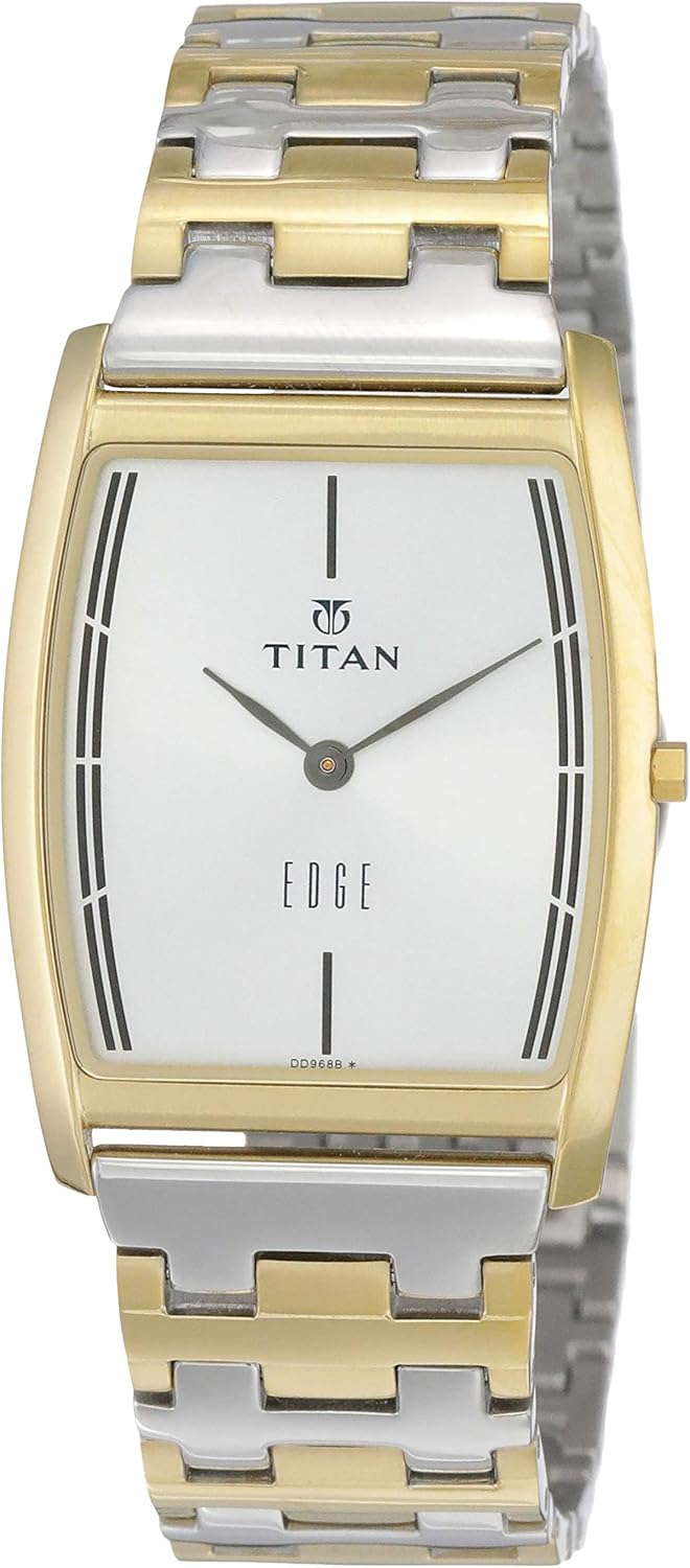 Buy Titan Edge Analog White Dial Men's Watch NM1044BM02/NN1044BM02 at ...