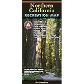 Amazon.com: Benchmark Maps: Northern California Recreation Wall Map ...