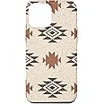 Amazon.com: iPhone 12 Pro Max Western Boho Aztec Pattern Country Southern Chic Rustic Case ...
