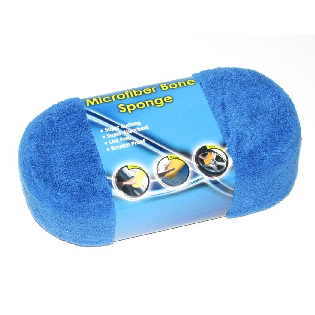 The super products Green Lifestyle Microfiber Bone Sponge, Assorted ...